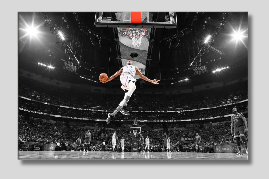 Giannis Antetokounmpo Canvas Poster, Giannis Antetokounmpo Canvas Wall ...