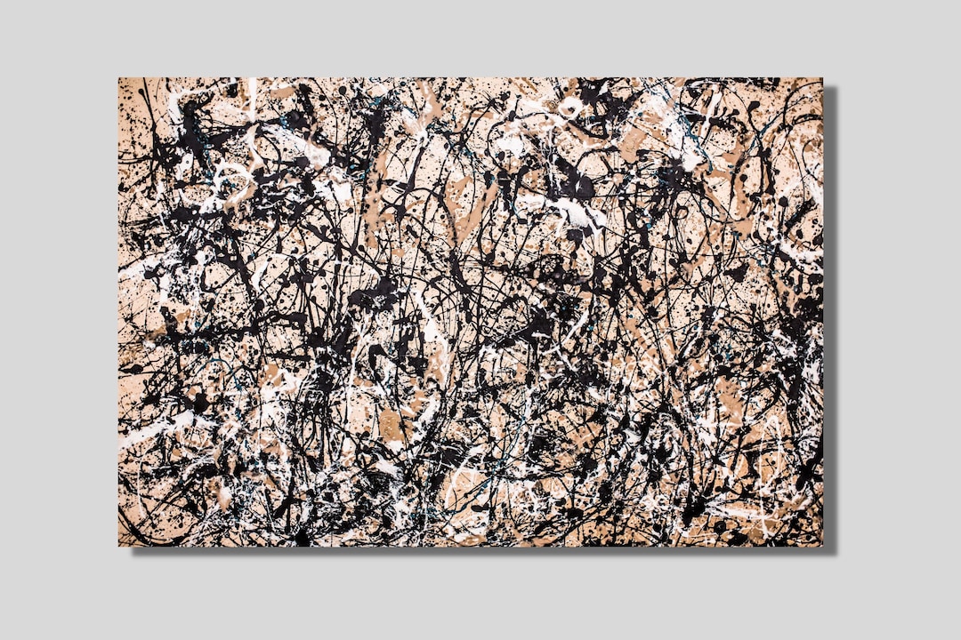 Jackson Pollock Canvas Wall Art, Jackson Pollock Autumn Rhythm Art ...