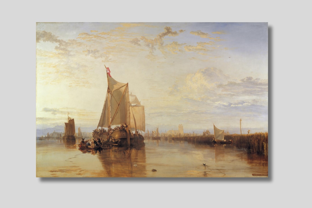 Joseph Mallord William Turner Canvas Wall Art, Dort or Dordrecht-the ...
