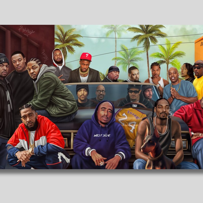 Rapper Poster - Etsy UK