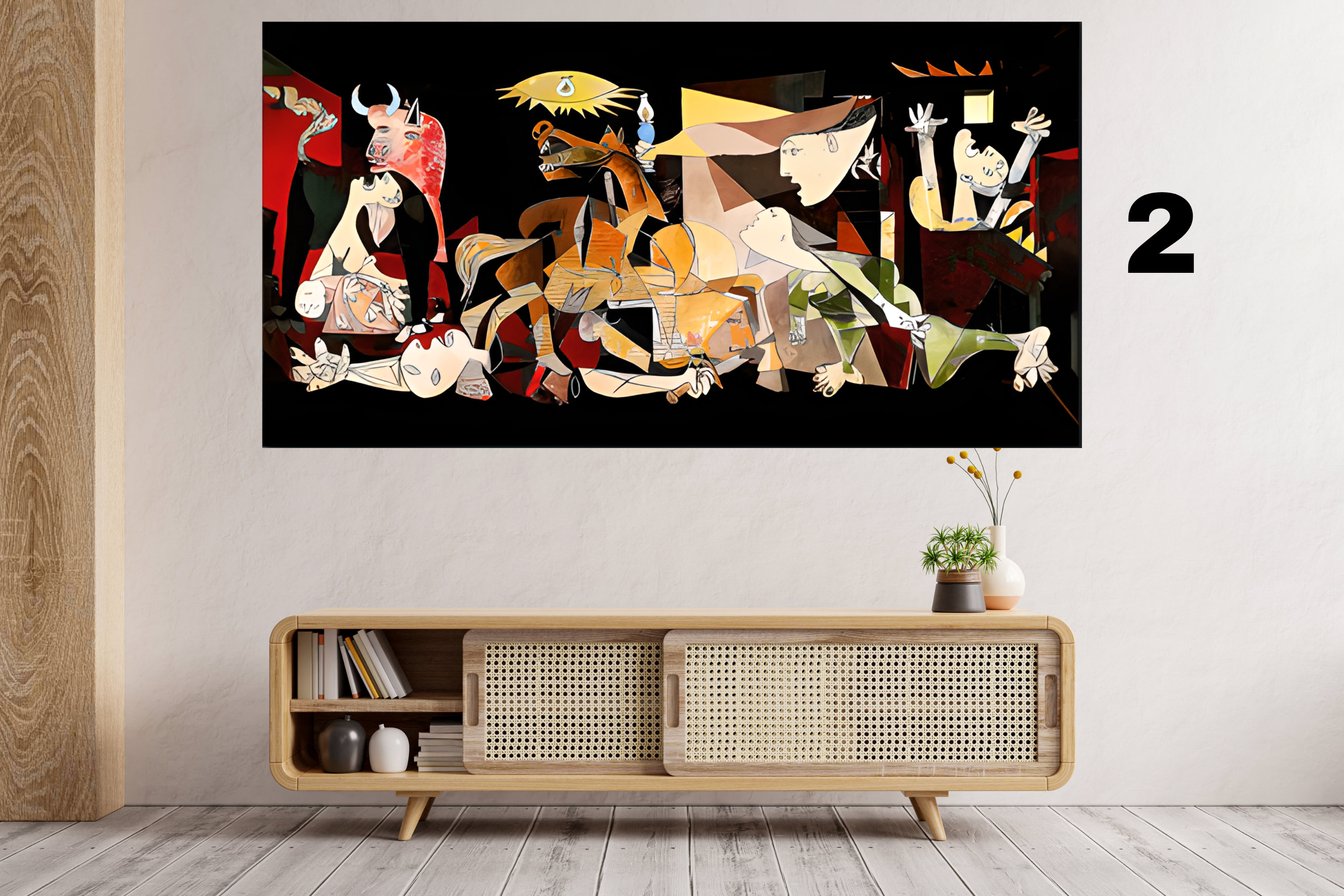 Guernica Canvas Pablo Picasso Guernica Painting Print - Etsy UK