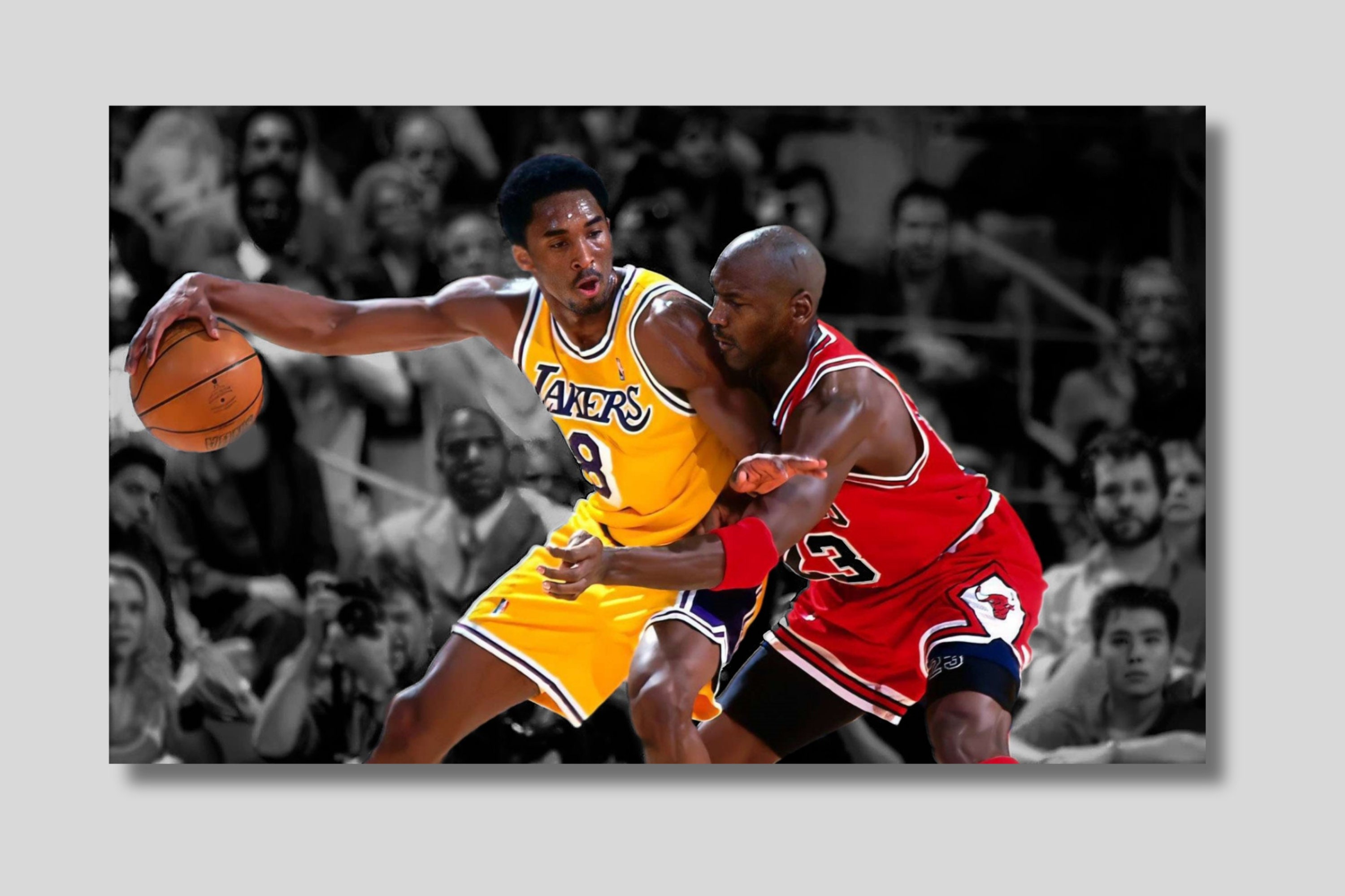 Kobe Bryant Michael Jordan Poster