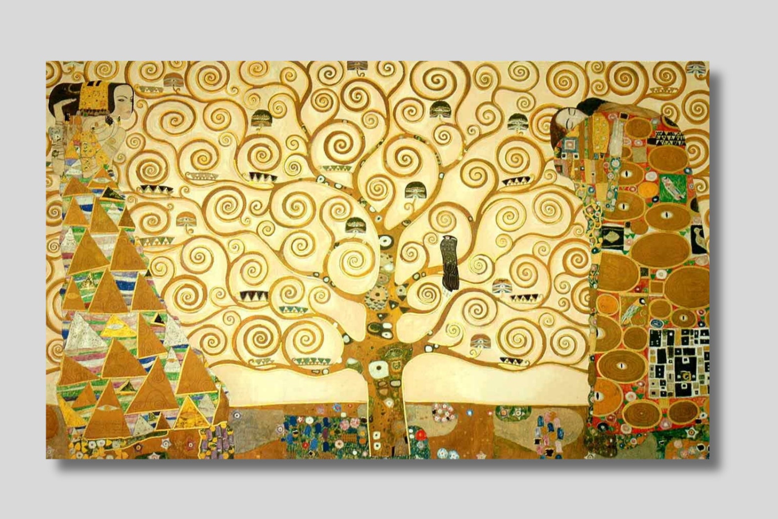 Gustav Klimt the Tree of Life Canvas Wall Art, the Tree of Life Canvas ...