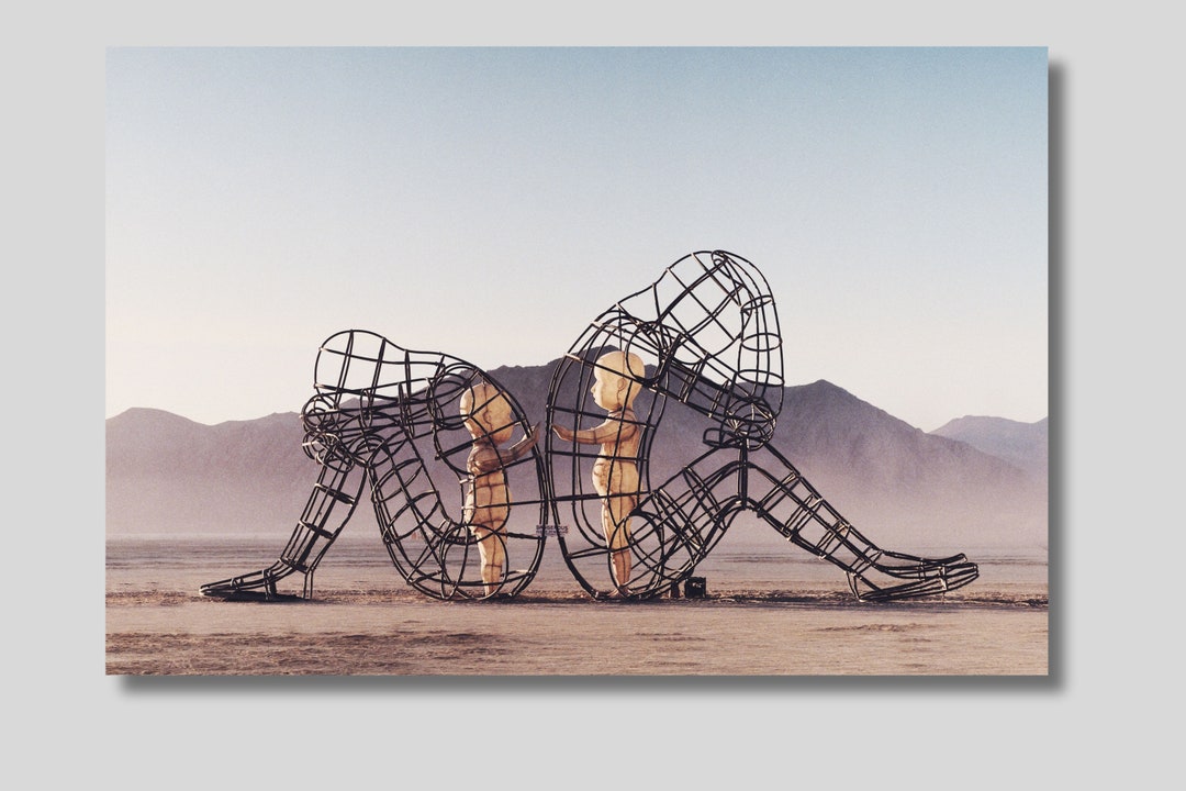 Alexander Milov-two People Turning Their Backs on Each Other - Etsy