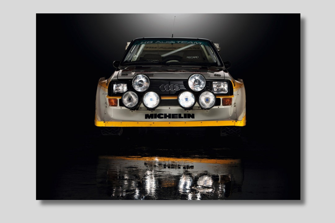 Audi Sport Quattro S1 E2 Poster Audi Quattro S1 Canvas Wall - Etsy