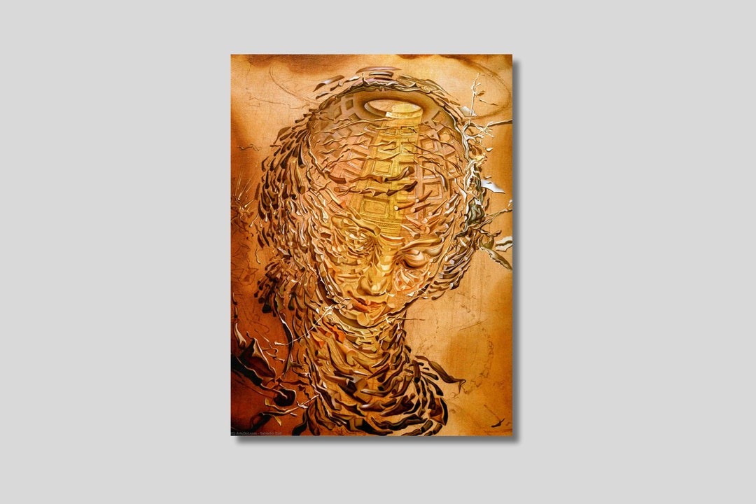 Salvador Dali Raphaelesque Head Exploding, Surrealism Art, Exhibition ...