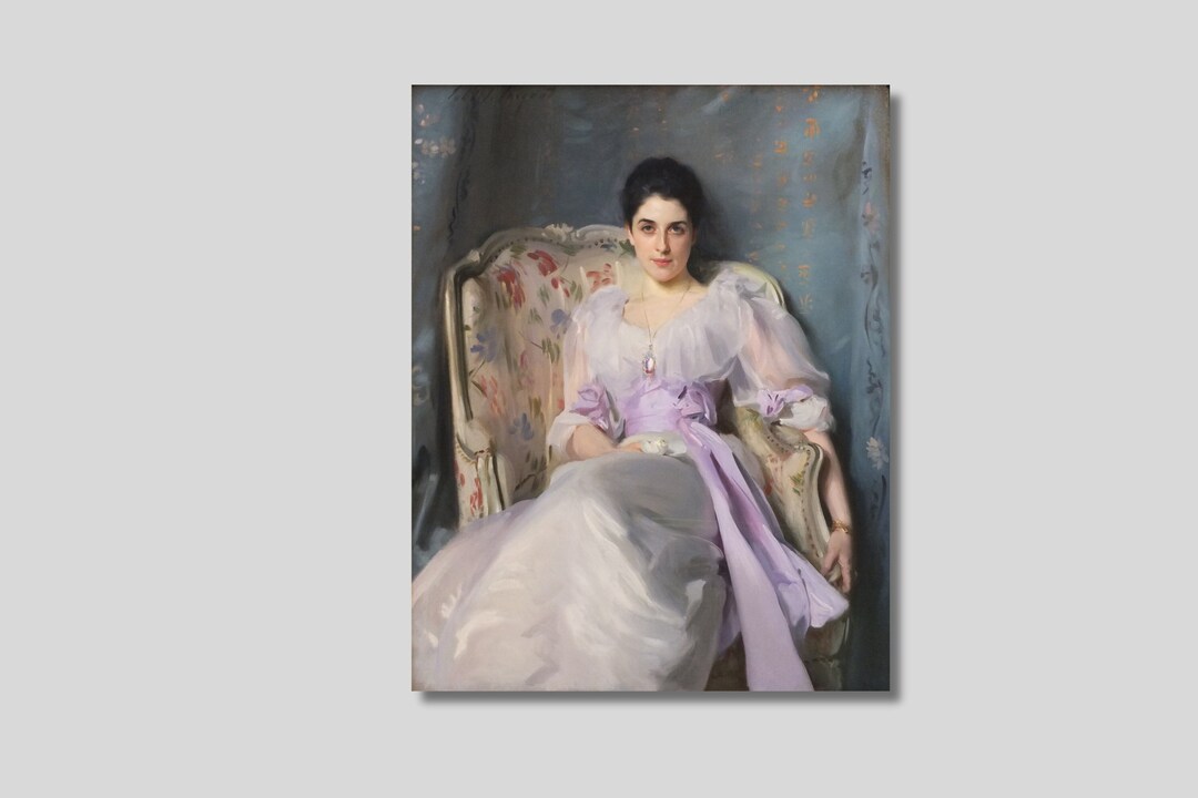 John Singer Sargent Canvas Wall Art, Lady Agnew of Lochnaw Print ...