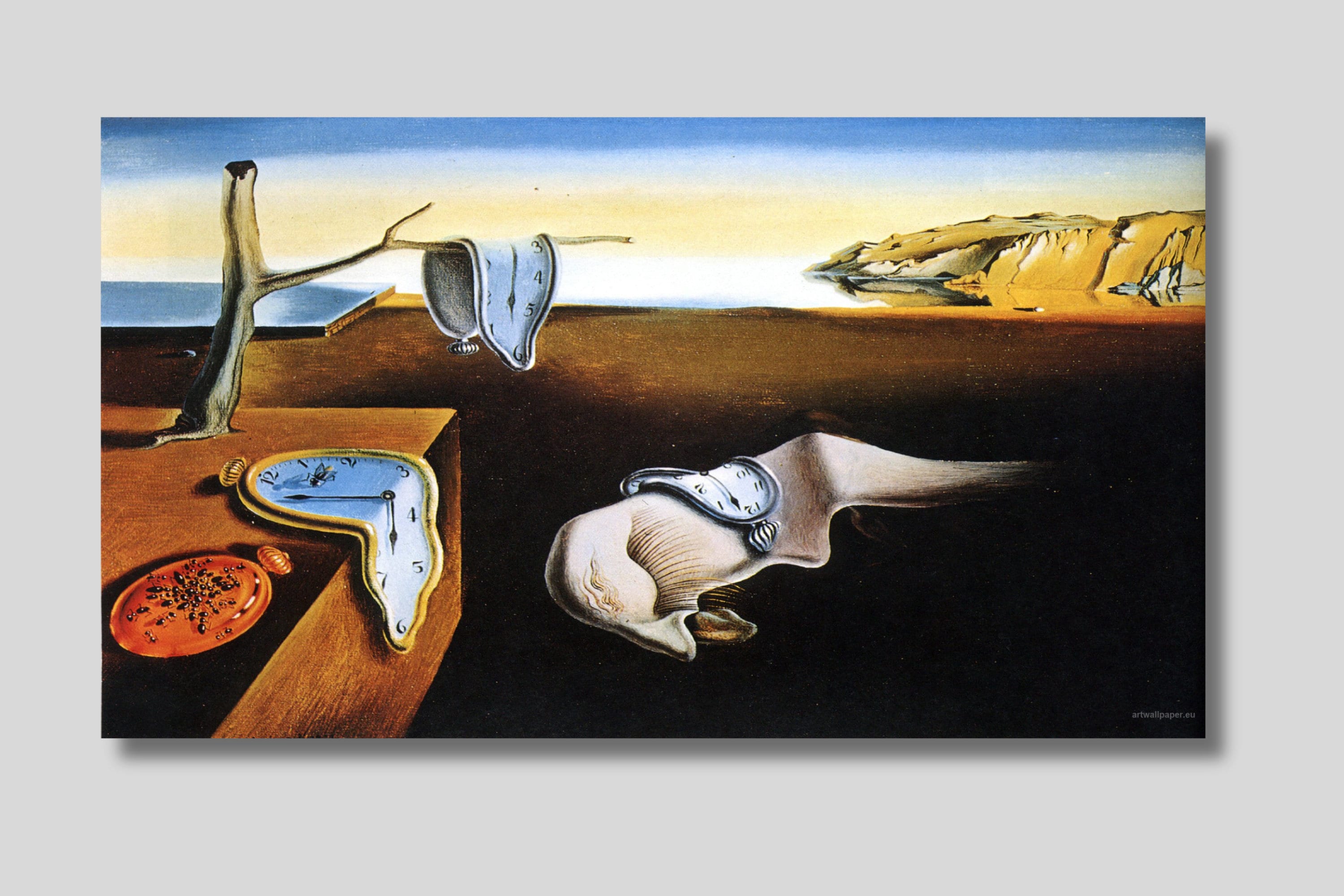 Salvador Dali the Persistence of Memory Poster 1931 Salvador - Etsy Canada