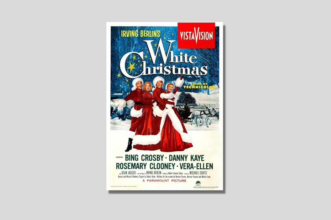 White Christmas Lovers Movie Poster, Irving Berlin's White Christmas ...