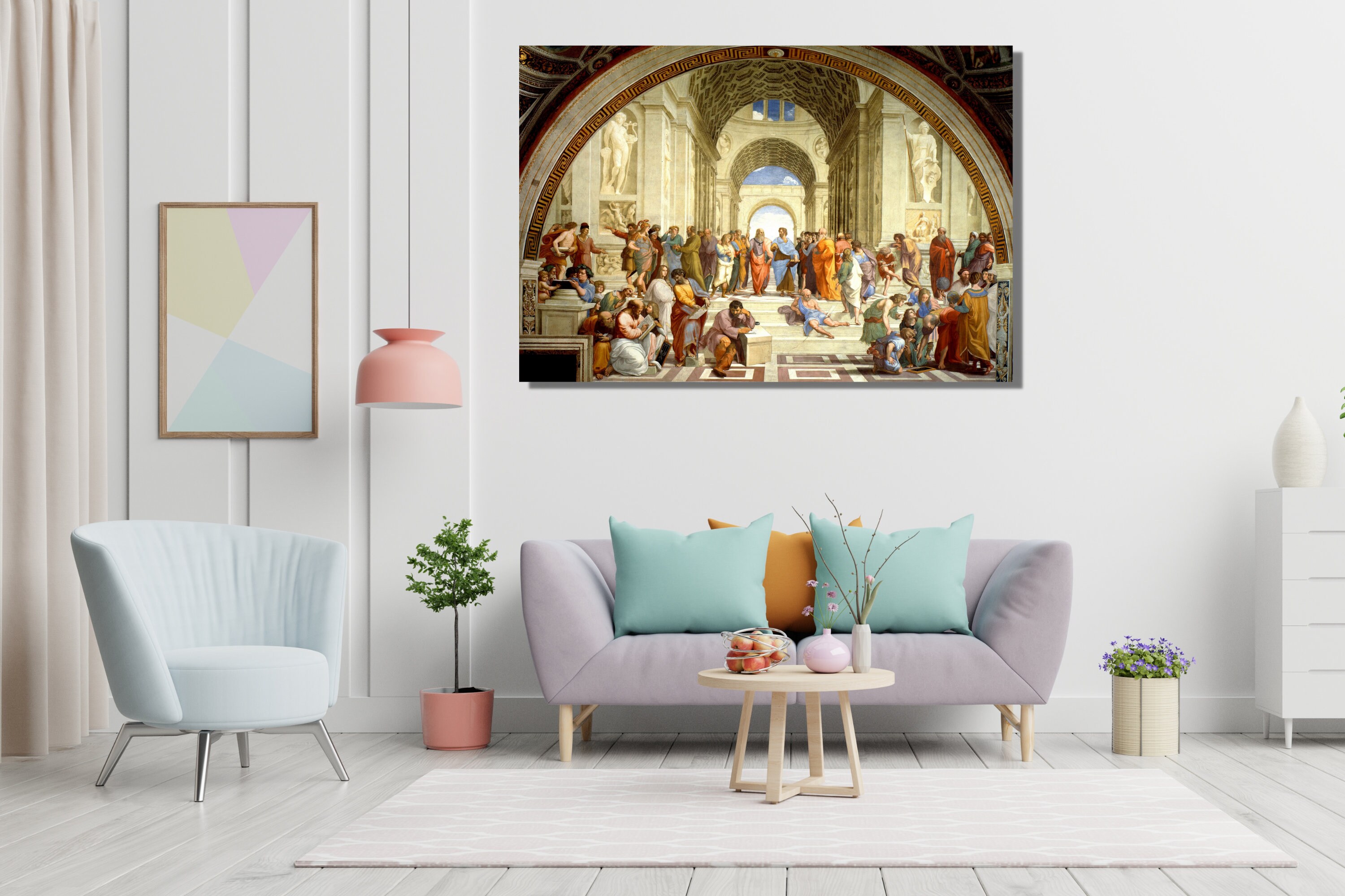 The School of Athens Wall Art, the School of Athens Canvas Wall Art ...