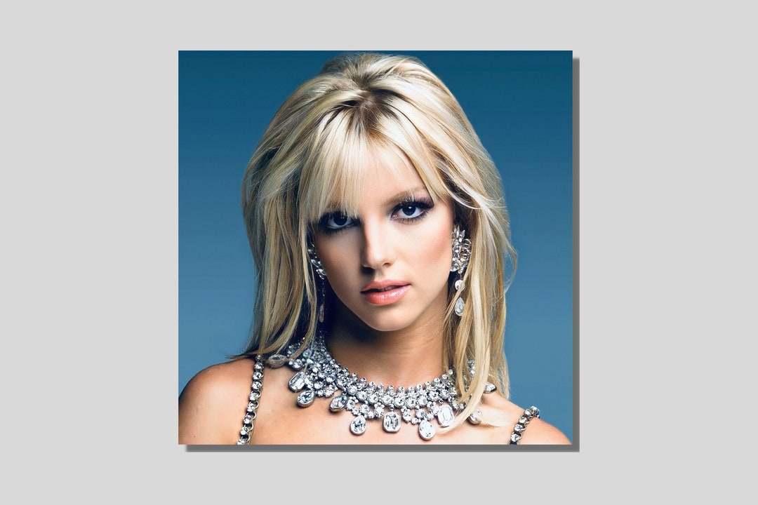 Britney Spears Canvas Poster, Britney Spears Canvas Wall Art, Britney Spears Print, Britney ...