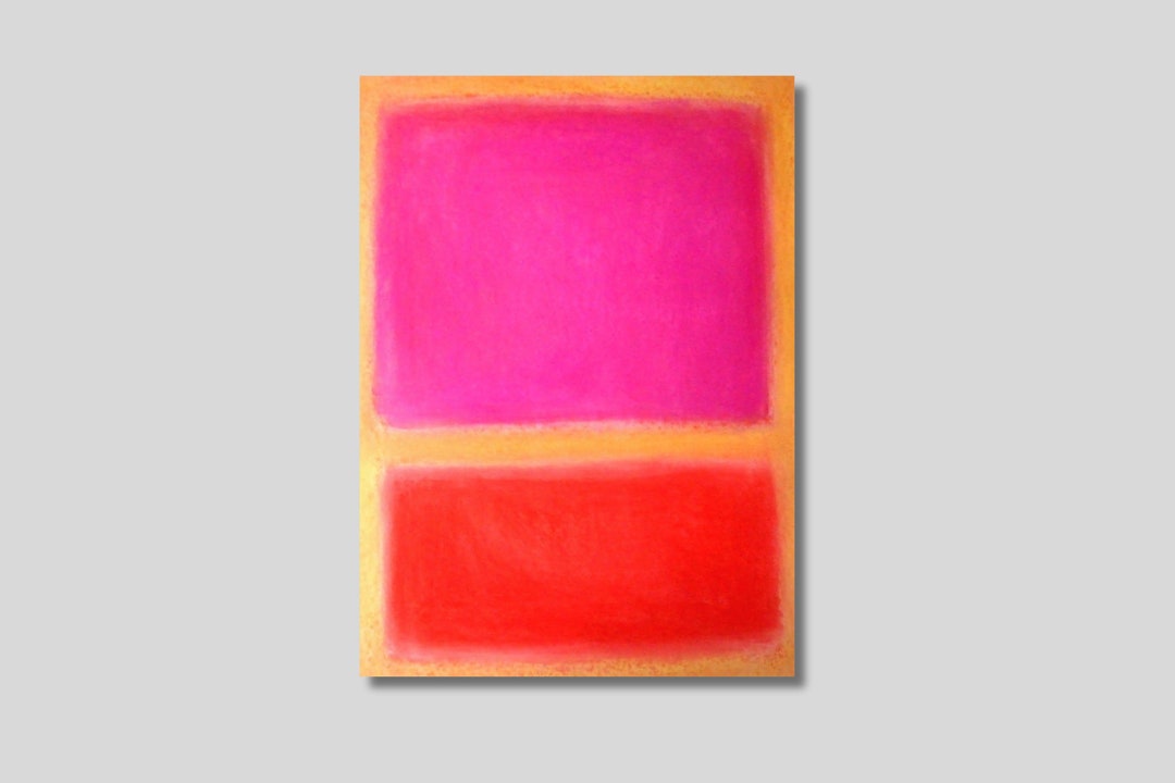 Mark Rothko Canvas Wall Art, Mark Rothko Painting, Rothko Abstract ...