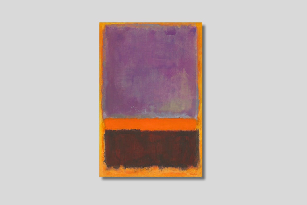 Mark Rothko Wall Art, Rothko Abstract Prints, Rothko Emotional Artwork ...