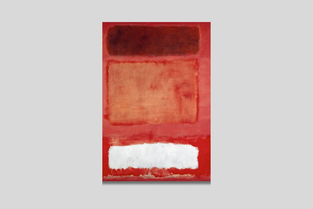 Mark Rothko Canvas Wall Art, Rothko Paints, Abstract Print, Rothko ...