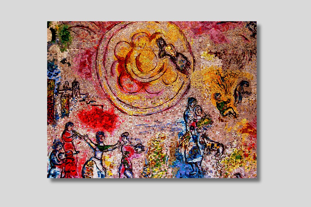 Marc Chagall Four Seasons Canvas Wall Art, Chagall Artwork, Exhibition ...