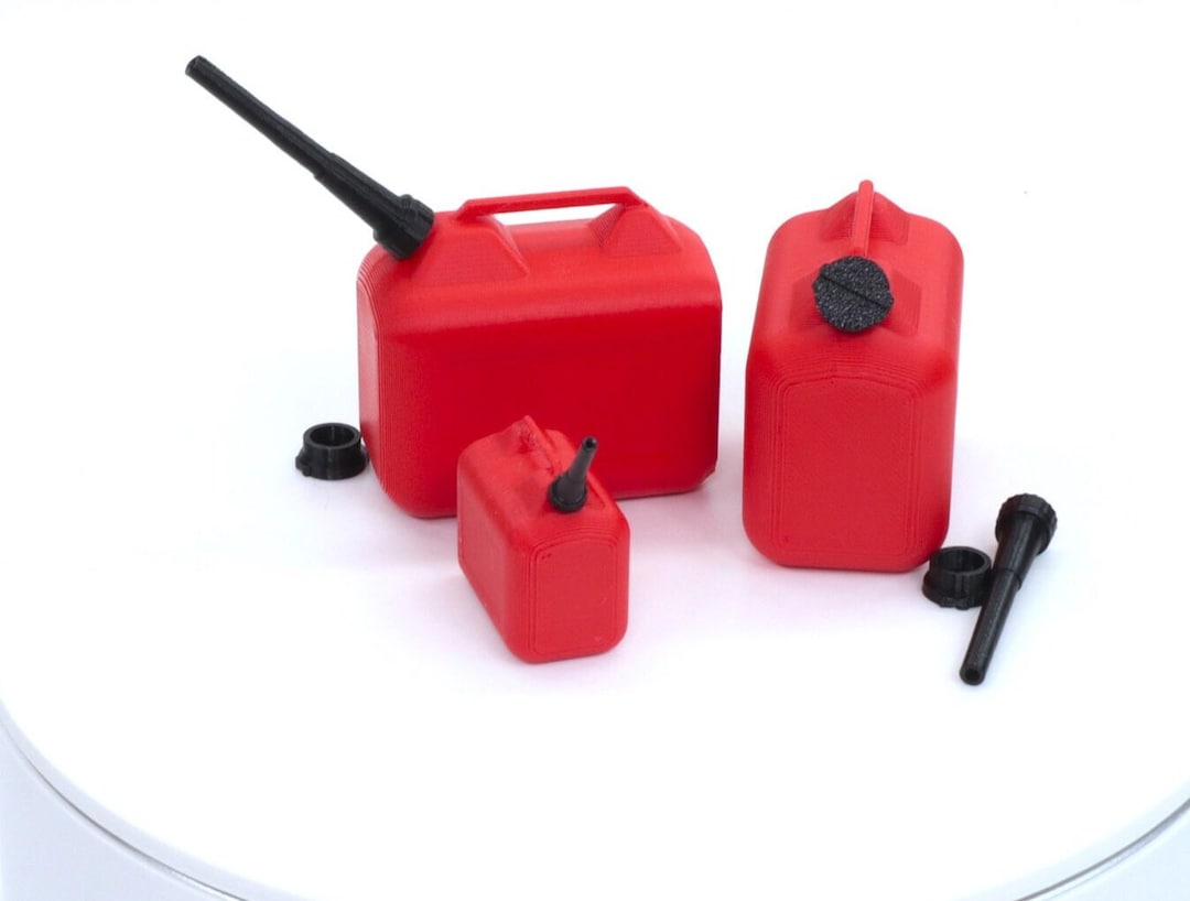 2 Pack - Tiny Gas Cans, 2 Gallon Style (1/10 Scale or 1/6 Scale) - Etsy