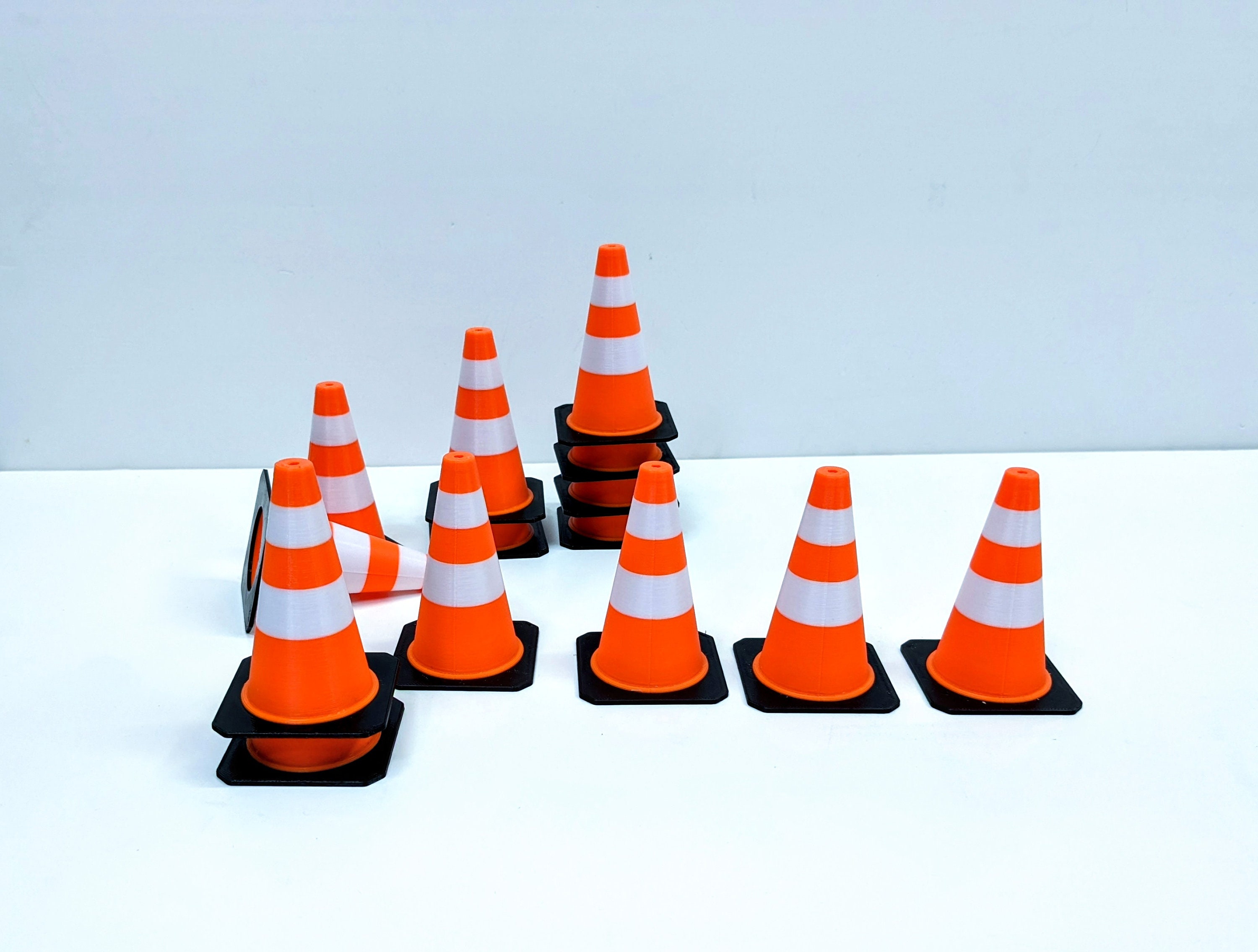 10 Pack Tiny Standard Traffic Cones 1/12 Scale for RC - Etsy