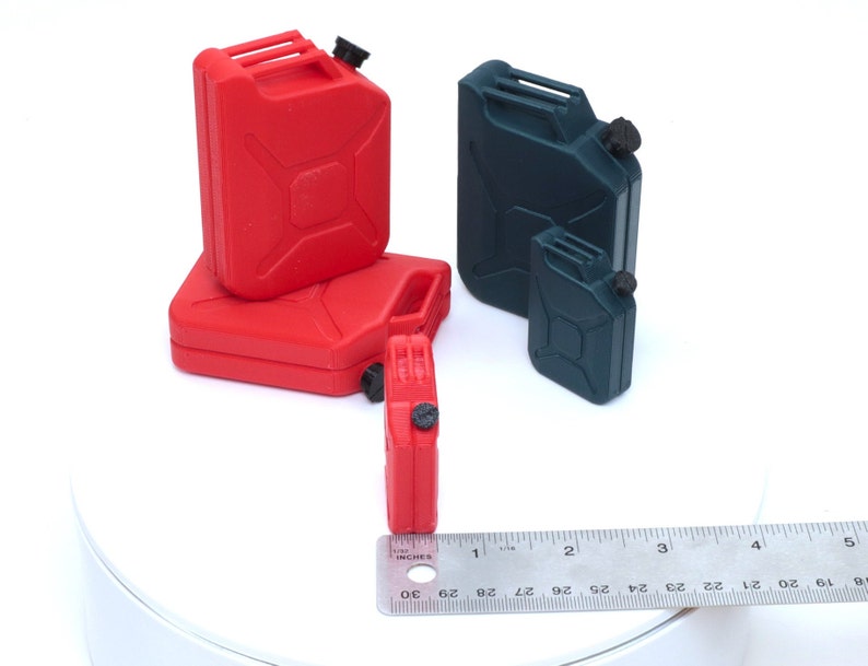2 Pack - Tiny Gas Can "jerry Can" 20L Style Miniature - Etsy