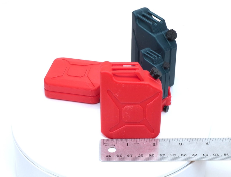 2 Pack - Tiny Gas Can "jerry Can" 20L Style Miniature - Etsy