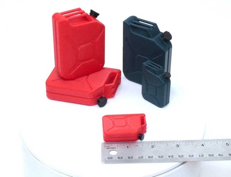 2 Pack - Tiny Gas Can "jerry Can" 20L Style Miniature - Etsy