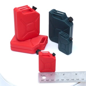 2 Pack - Tiny Gas Can "jerry Can" 20L Style Miniature - Etsy
