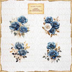 Dusty Blue Wedding Spring Clipart Flower Clipart Wedding Clipart ...