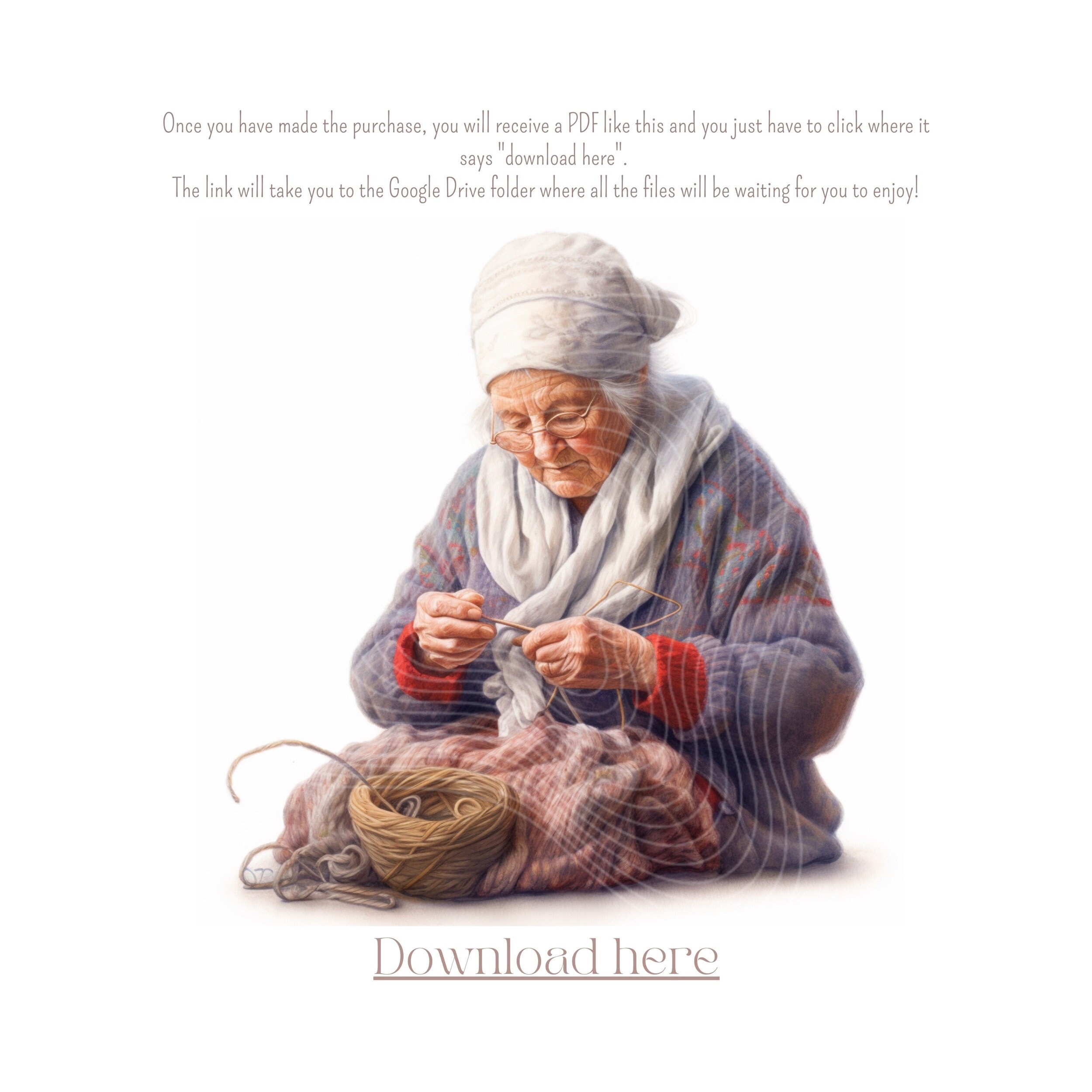 Old Weaver Woman Clipart Weavers Day Art Illustrations - Etsy