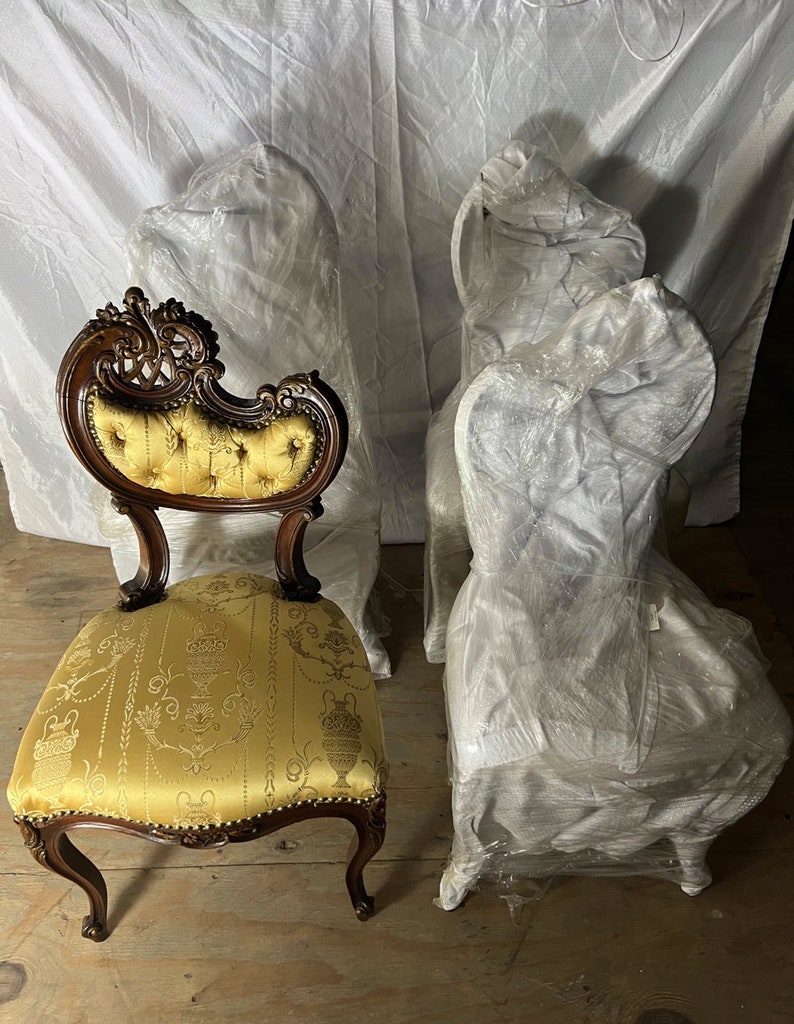 7-piece Victorian Style Parlor Set - Etsy