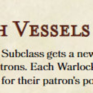 5e Warlock (revised) - Etsy