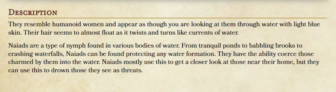 5e Bestiary: Feywild Expanded TTRPG Supplement - Etsy