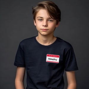 Himothy Funny T-shirt Back to School Tee for Teenage Middle High School ...