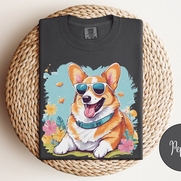 Corgi Shirt - Etsy
