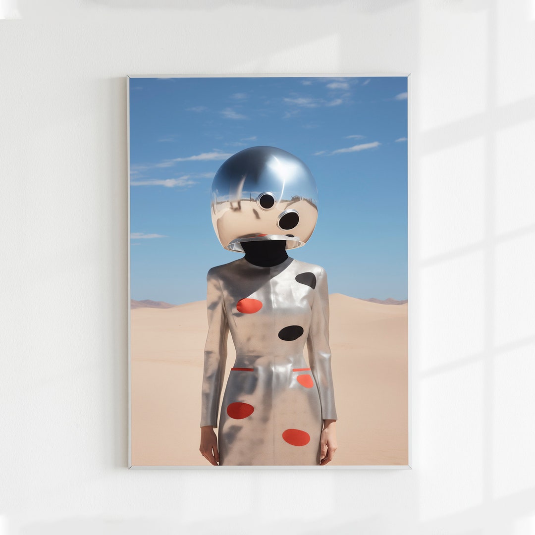 Disco Ball Wall Art, Colorful Retro Printable, Funky Home Décor, Soft ...