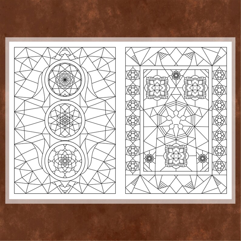 10 Mandala Coloring Pages • Relaxing Mindful Printables (PDF & PNG ...