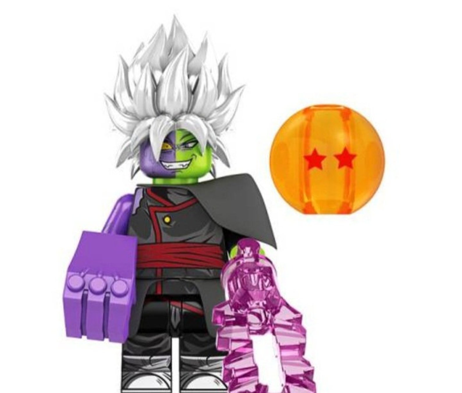 Custom Handmade Lego Goku Black Zamasu Minifigure Building - Etsy