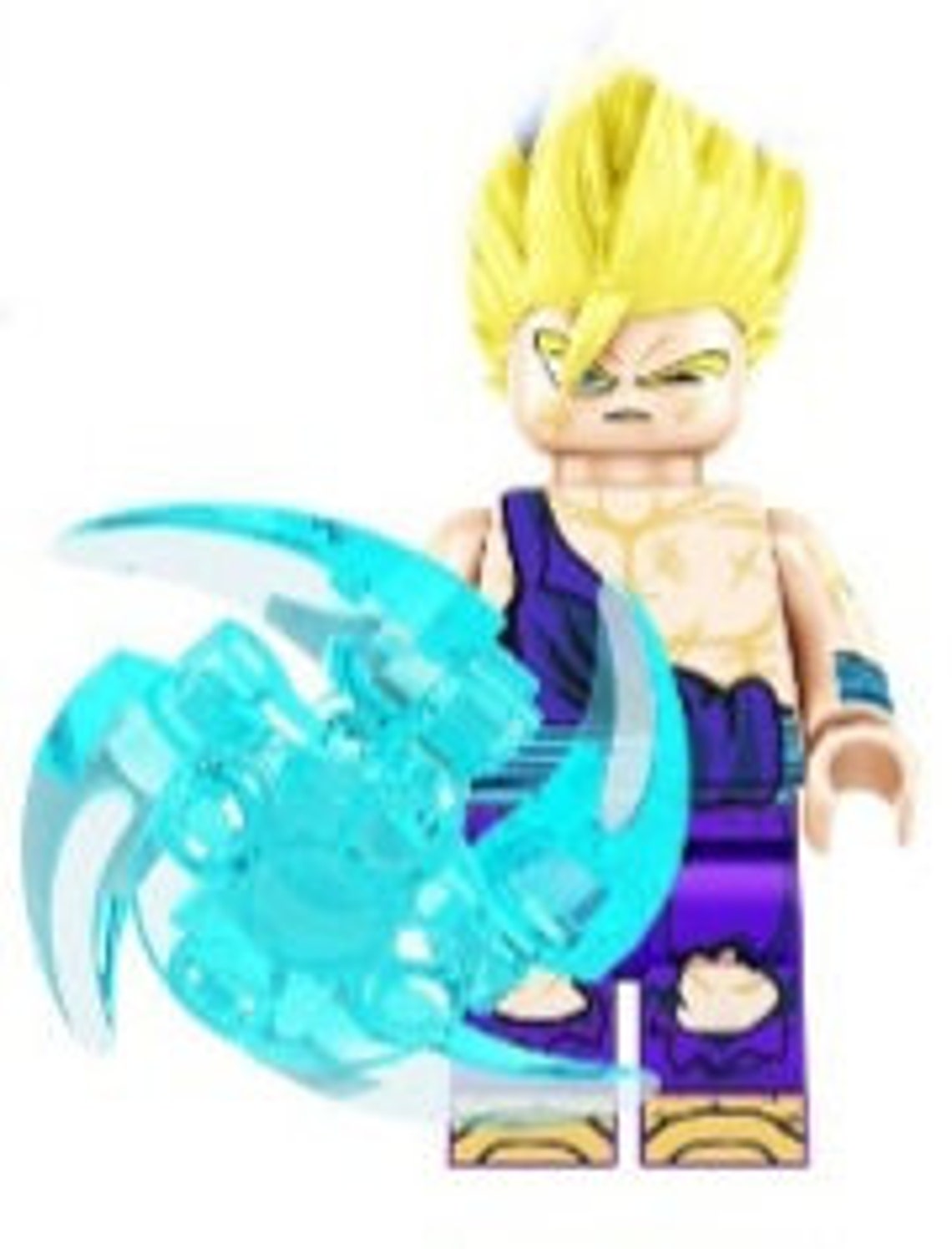 Custom Handmade Lego Gohan Minifigure Building Block Toys Dragonball Z ...