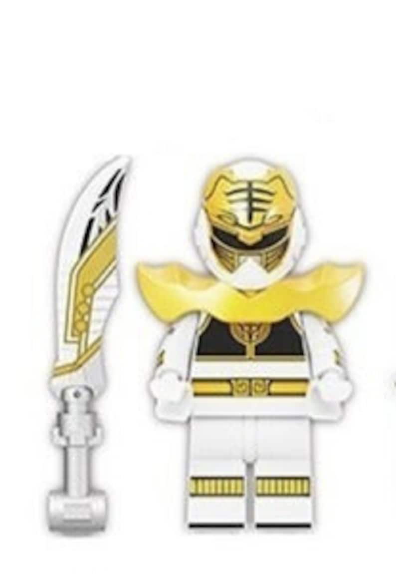 Custom Handmade Lego Mighty Morphin Power Rangers Minifigure - Etsy