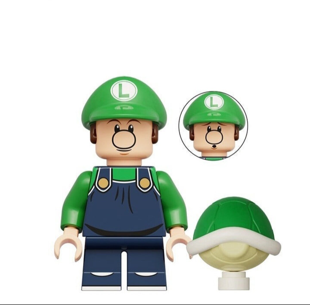 Custom Handmade Lego Minifigure Nintendo Super Mario Brothers - Etsy