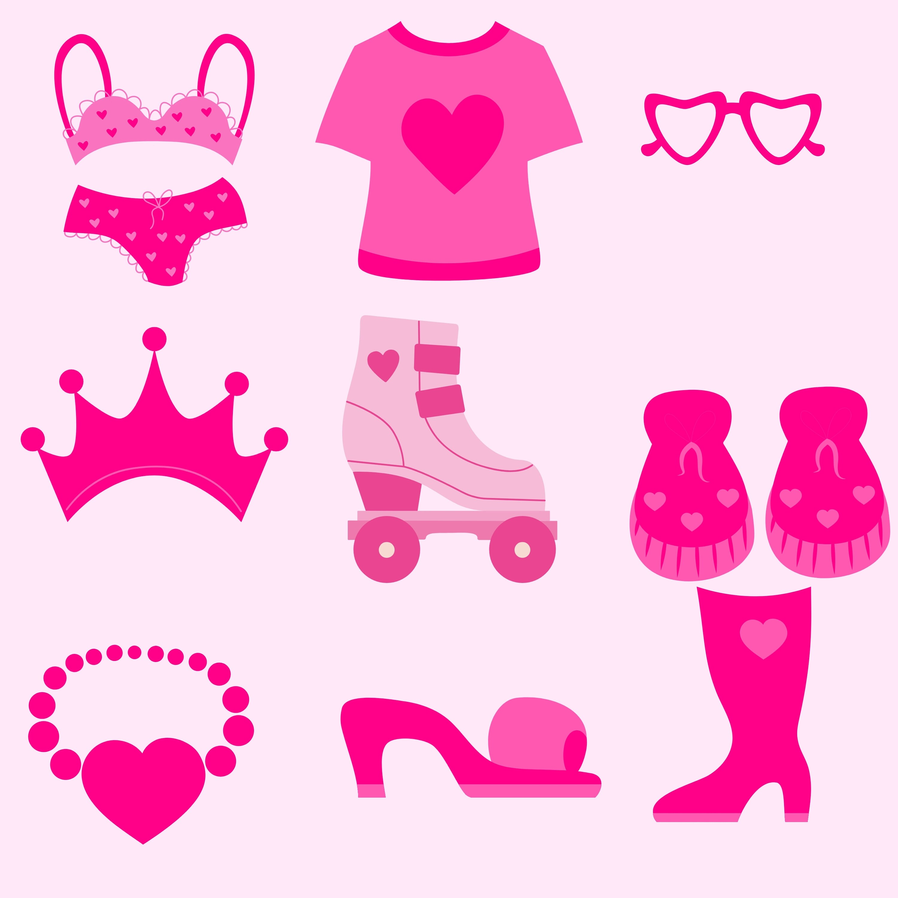 Charming Digital Barbi PNG and SVG Instant Download Barbi Logo Babe ...