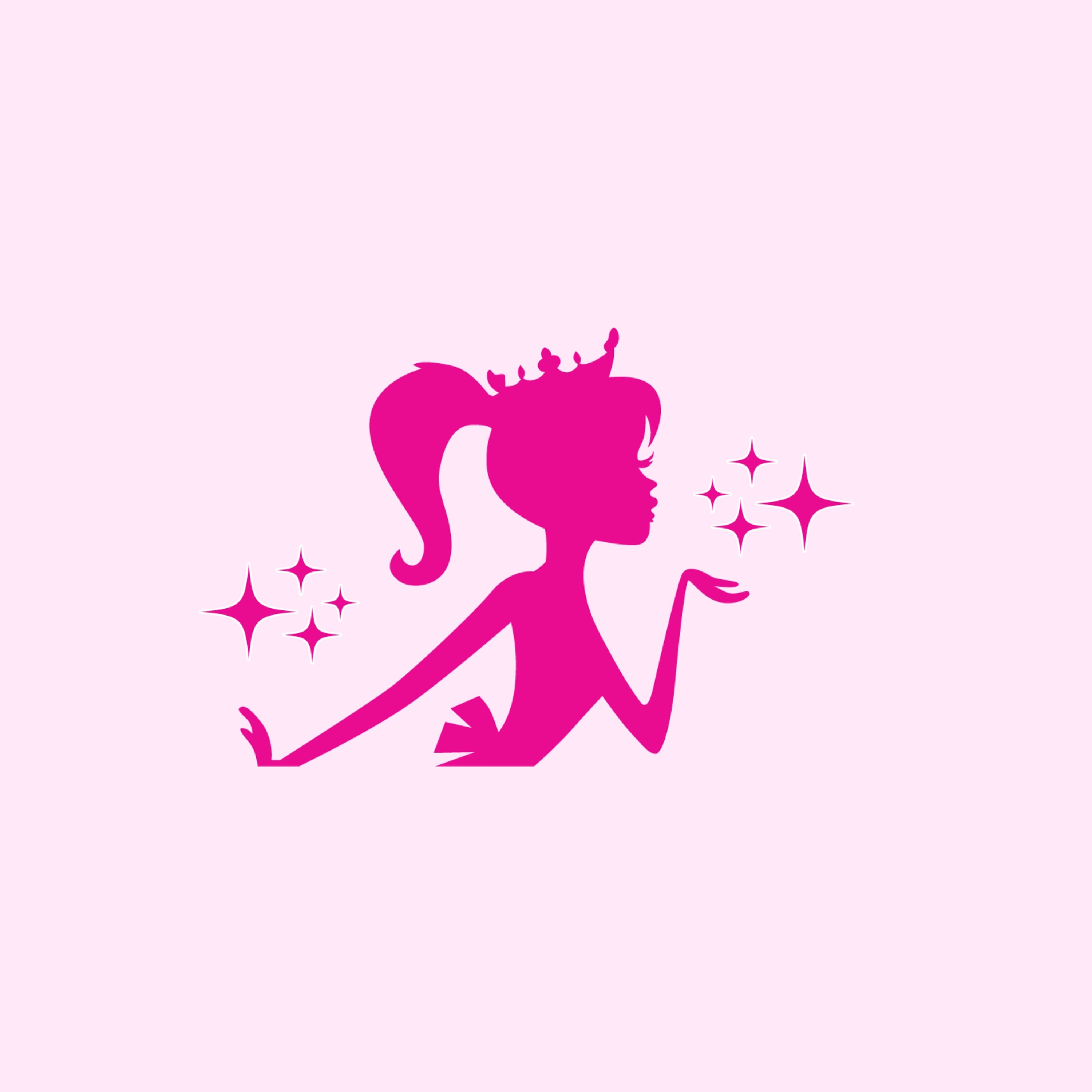 Charming Digital Barbi PNG and SVG Instant Download Barbi Logo Babe ...