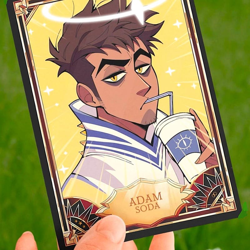 Hazbin Hotel Adam Mask - Etsy