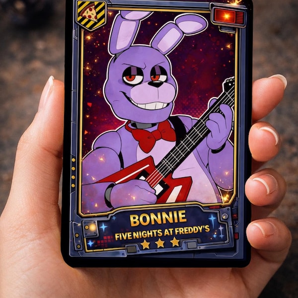 Five Nights at Freddys Trading Cards - Etsy