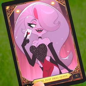 Angel Dust Drag Queen Hazbin Hotel -!! PRE-ORDER !! - Etsy