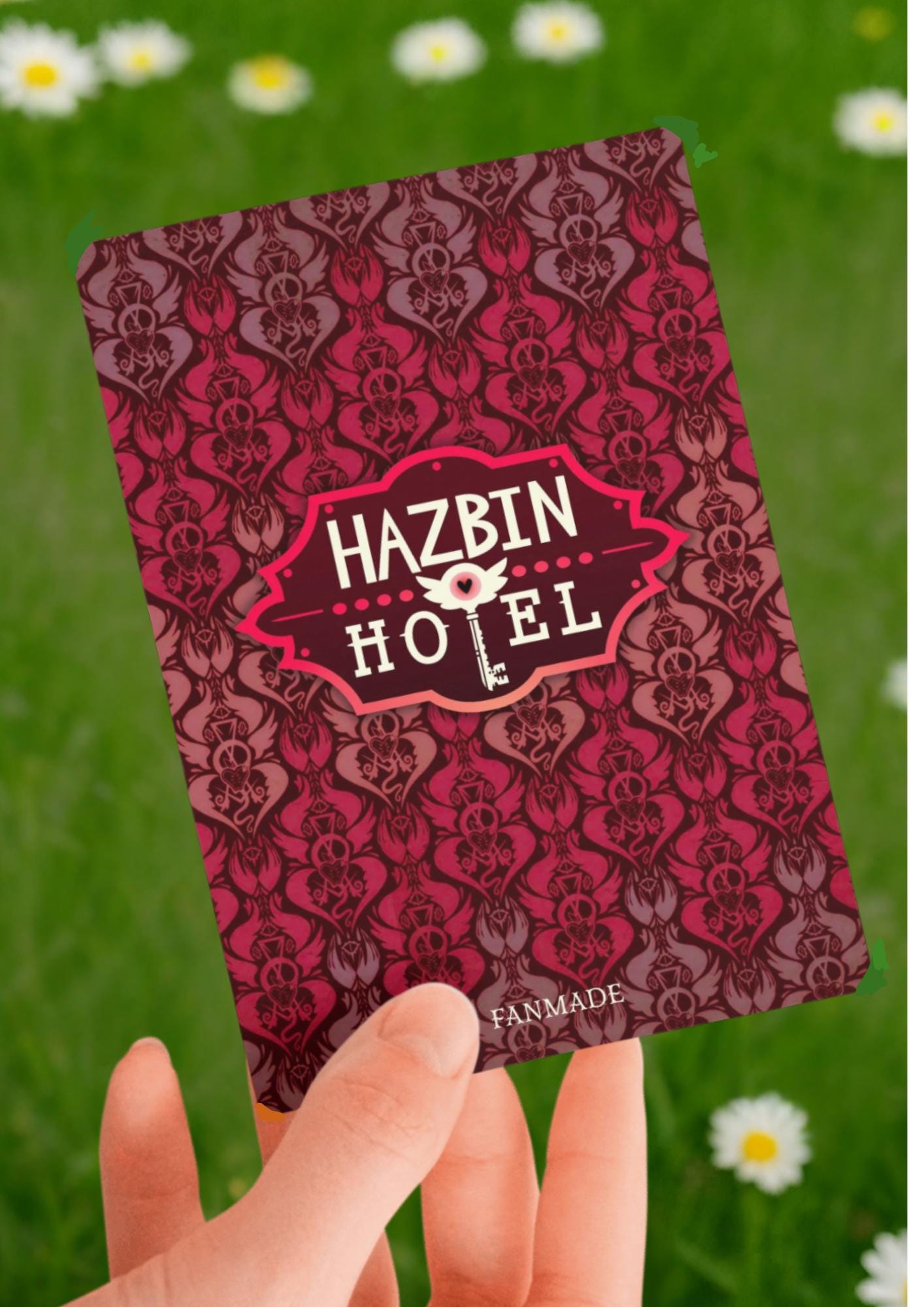 BAXTER Hazbin Hotel - Card Fanmade - Etsy