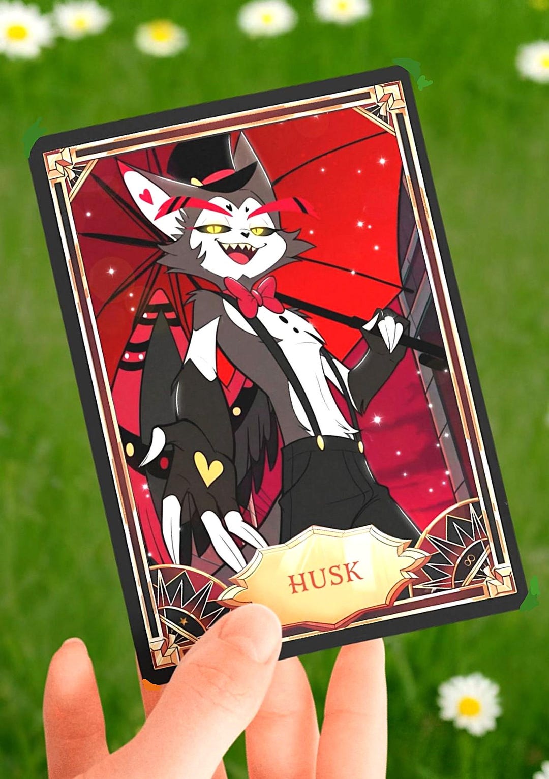 Husk Hazbin Hotel - Card Fanmade - Etsy