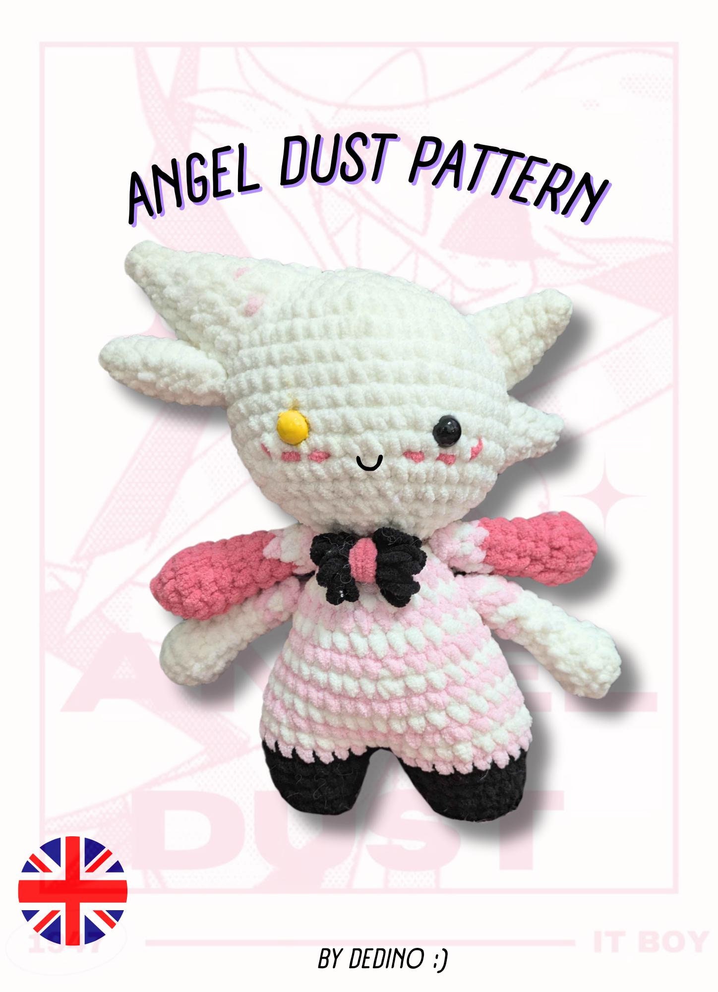 ANGEL DUST PDF Amigurumi Crochet Pattern english - Etsy