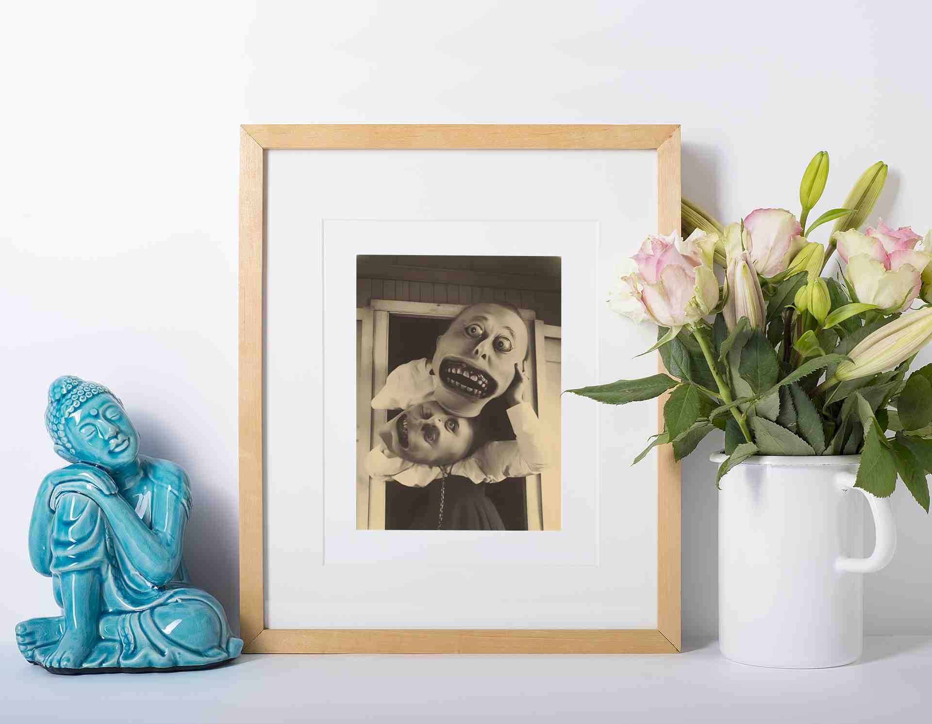 Surreal Disturbing Art Wall Decor Strange Art Print Horror - Etsy