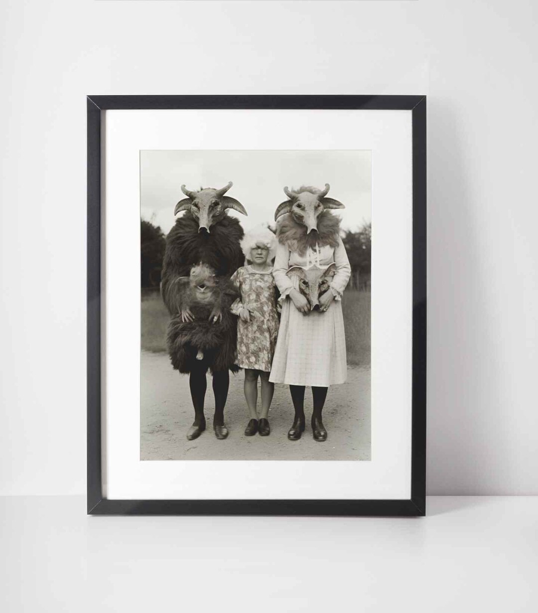 Disturbing Wall Art Print, Surreal Dark Academia Decor, Halloween Decor ...