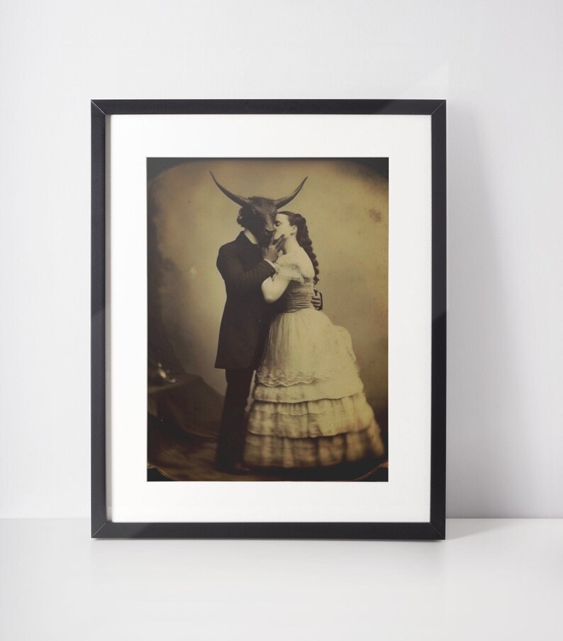 Vintage Weird Wall Art for Living Room Strange Print Vintage - Etsy