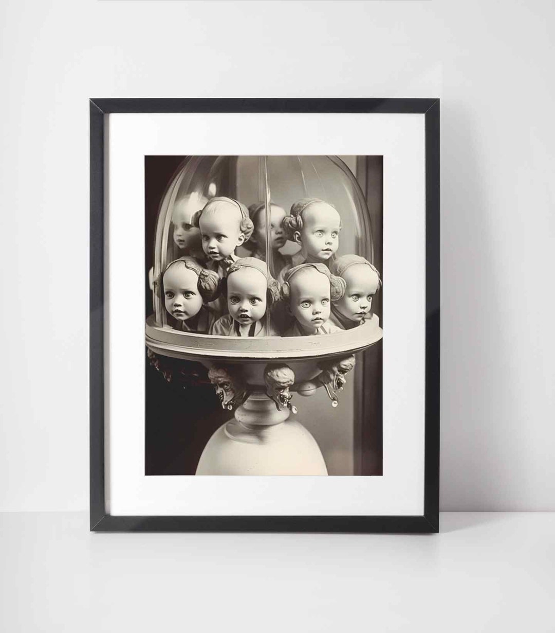 Surreal Disturbing Art Wall Decor, Strange Art Print, Horror Surrealism ...